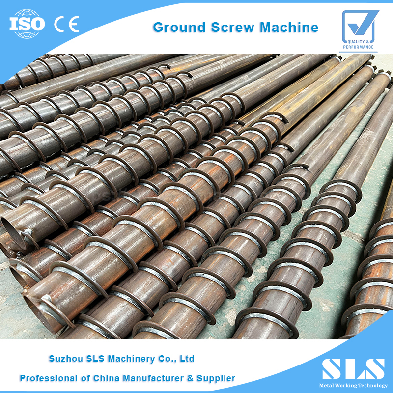 Ground Screw Pile Making Production Line - Automatic Spiral Welding ...