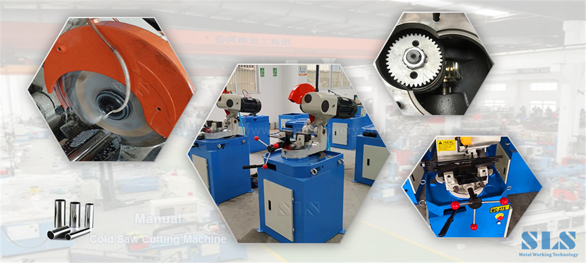 MC-315F Type Manual MS Square Tube Cutter Saw Pipe Cold Cutting Machine ...