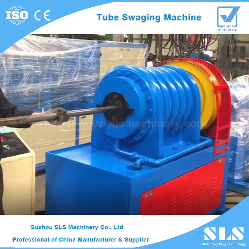 TF-76F Type Easliy Hand Held Taper Pipe Shaping Tube Rotary Swaging ...