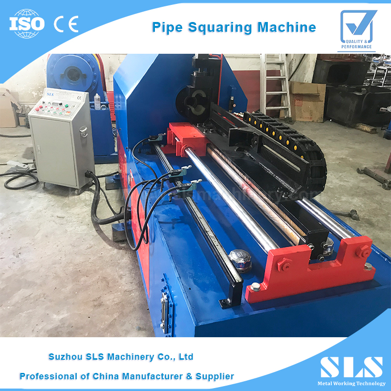 TS-50X50Y Type Semi-auto Metal Round Pipe Pressure Taper Cone Square ...