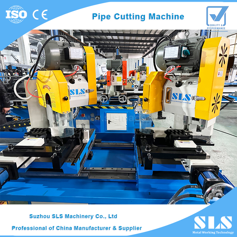 30, 45, 90 Degree Pipe Angle Cutting - Automatic Double Head Cutting ...