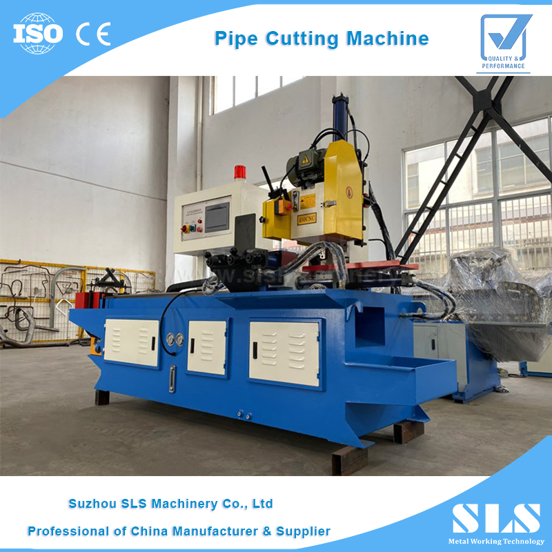 MC-425 CNC Type Electric Metal Steel Iron Profile Tube Cutter Automatic ...