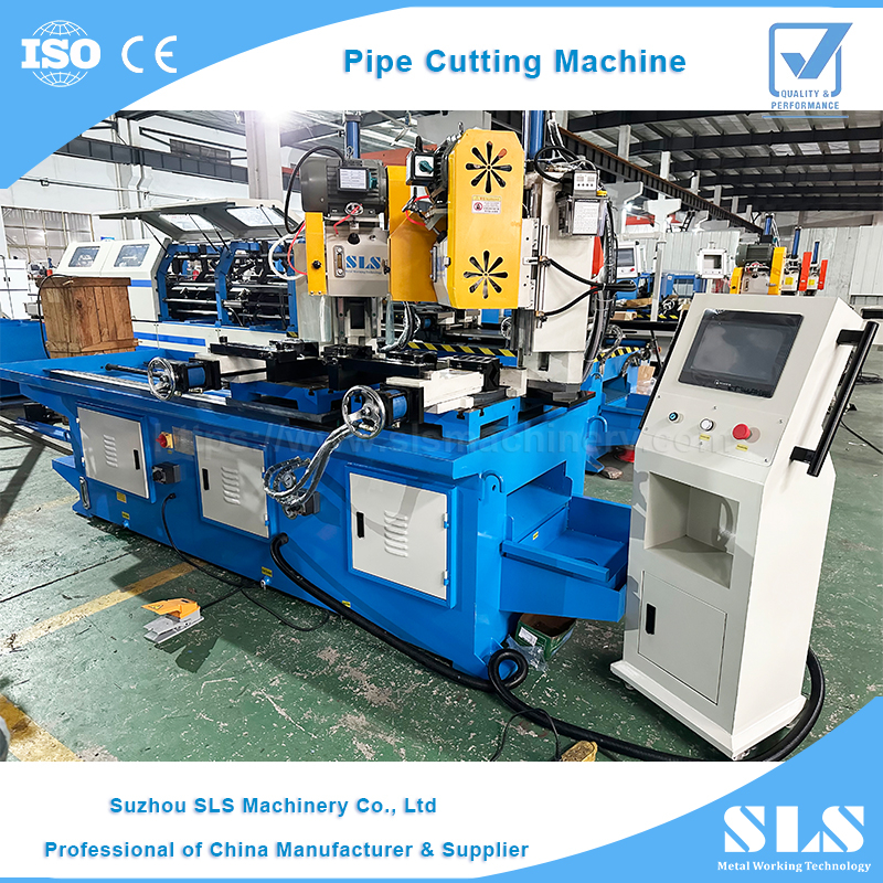 30, 45, 90 Degree Pipe Angle Cutting - Automatic Double Head Cutting ...