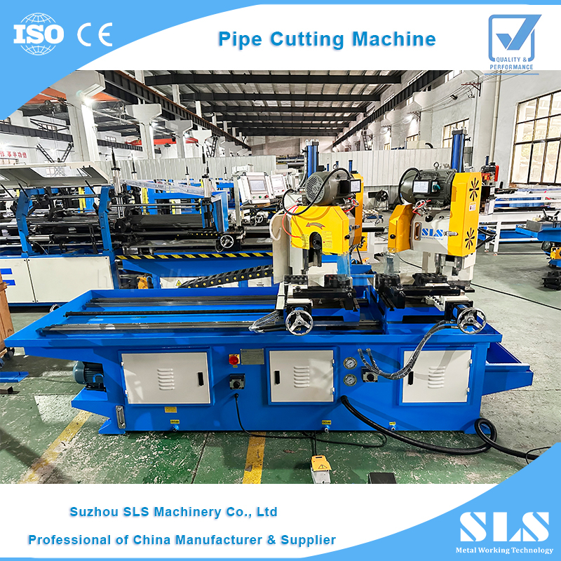 30, 45, 90 Degree Pipe Angle Cutting - Automatic Double Head Cutting ...